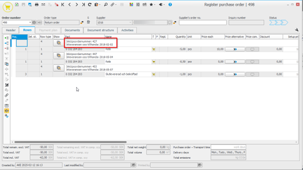 FAQ – Return order