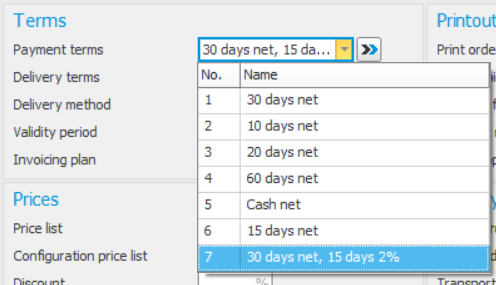 Customer register/Supplier register
