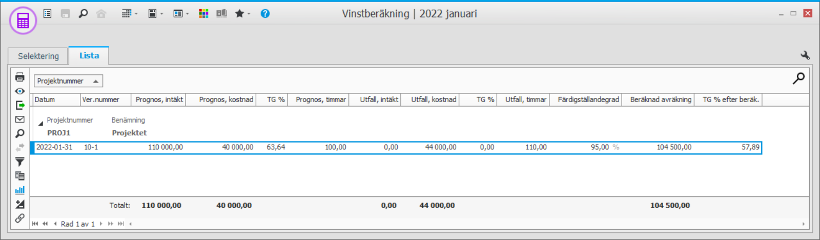 Uppföljningsmöjligheter